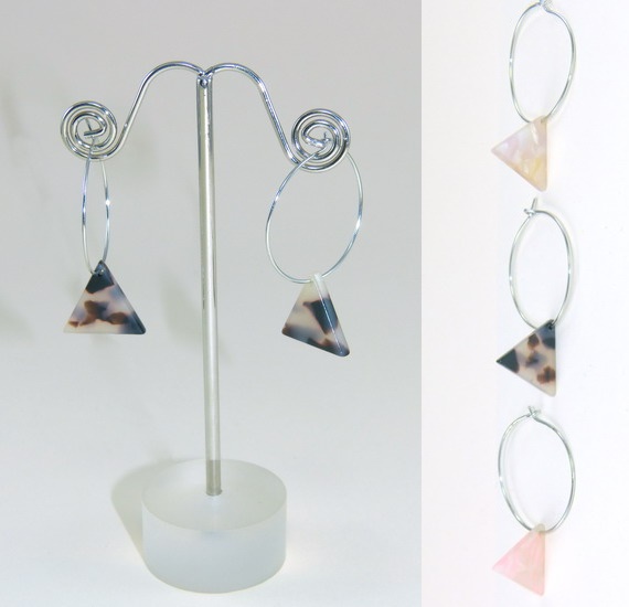 Adornos pelo, complementos de moda y bisutería: Pendiente aro plata ... Adornos pelo, complementos de moda y bisutería: Pendiente aro plata ...